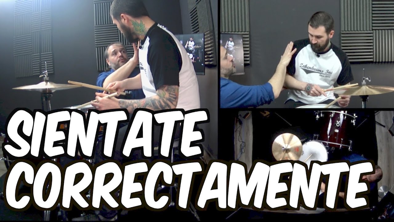 SIENTATE CORRECTAMENTE - MÉTODO BODY and DRUMS - YouTube