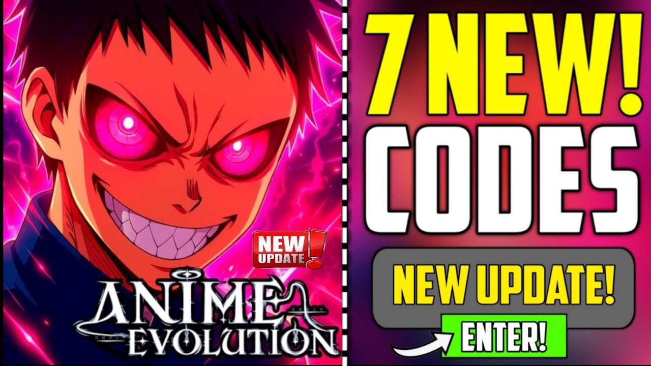ALL NEW! ANIME EVOLUTION ROBLOX CODES 2025 - ANIME EVOLUTION CODES 2025 ...