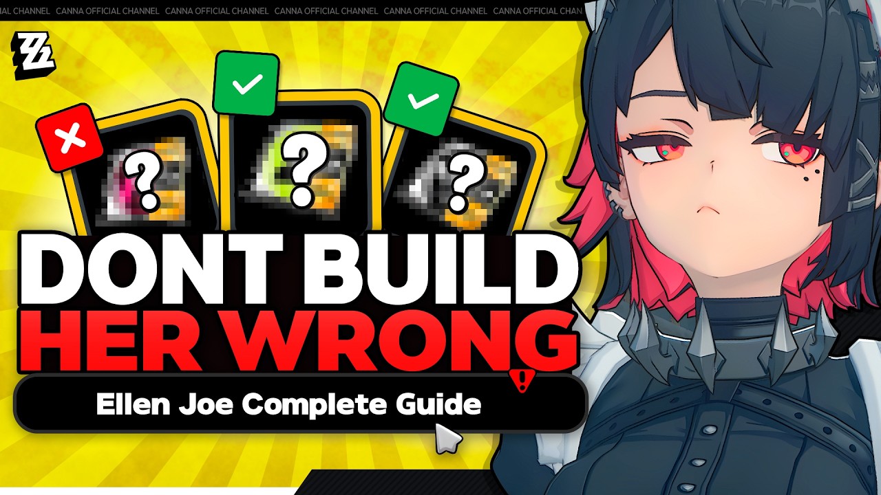 The REAL OP BUILD for Ellen?! Ellen Complete Guide - Zenless Zone Zero ...