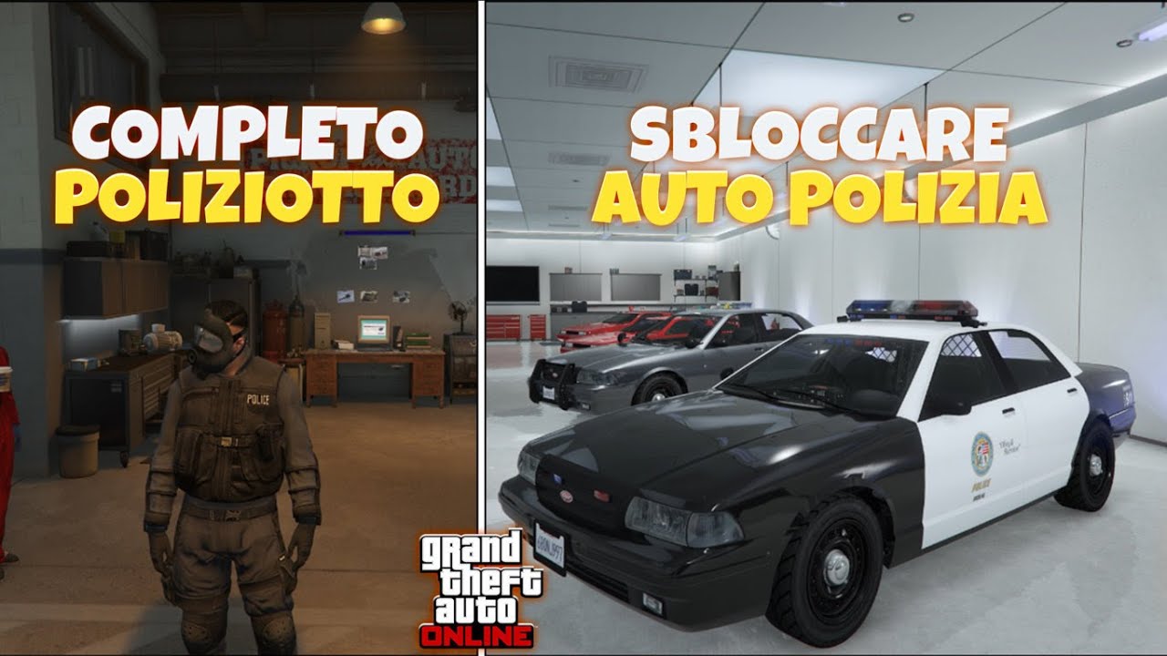 COME AVERE IL COMPLETO DA POLIZIOTTO E SBLOCCARE AUTO DELLA POLIZIA ...