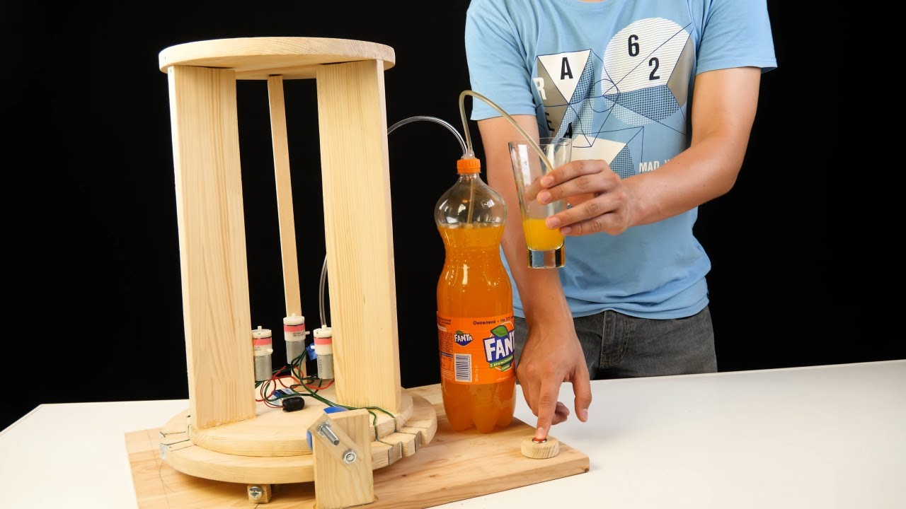 How to Make Coca Cola Soda Fountain Machine with 3 Different Drinks at ...