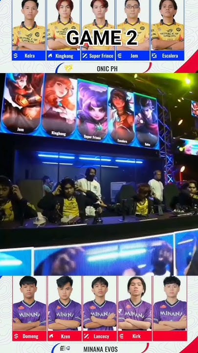 MNNE vs ONIC PH GAME 2 MPL-PH Season 13 Week 2 Day 2 #minanaevos #onicph #MLBBEsports #mpls13 ...