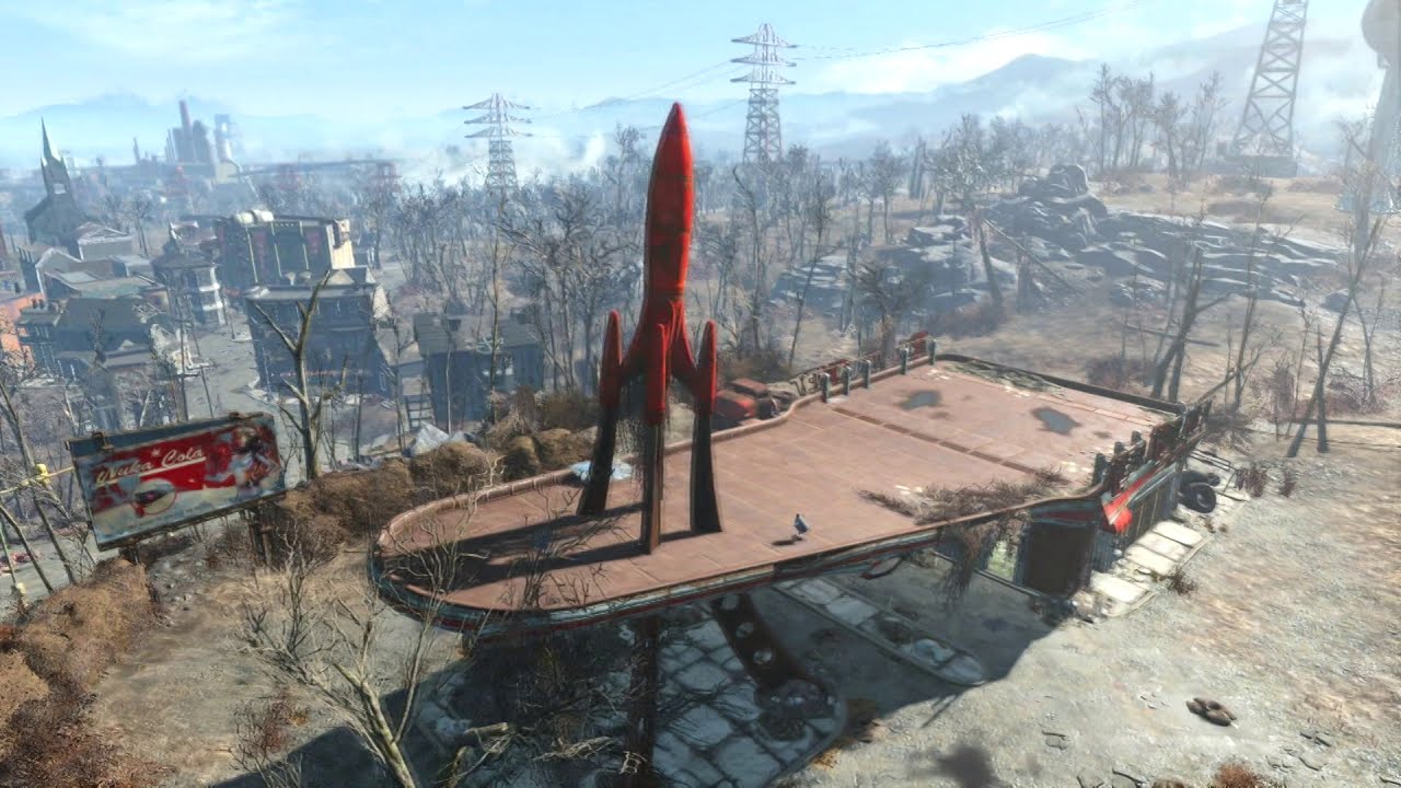 Red Rocket - Visual Comparison (Fallout 3 Vs Fallout 4) - YouTube