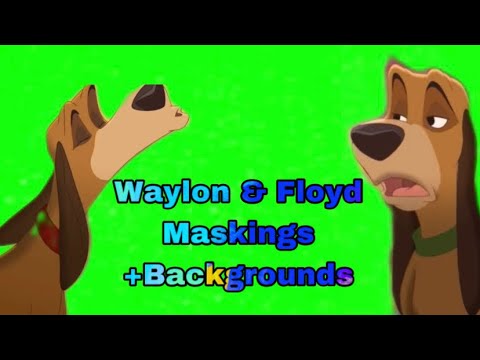 The Fox And The Hound 2 - Waylon & Floyd (FREE) Maskings + Backgrounds ...