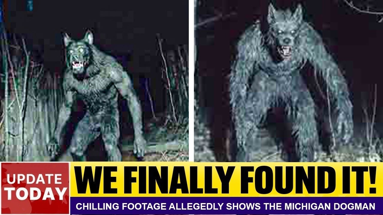 The Michigan Dogman Has Been Captured On Camera, Here's The Proof - YouTube