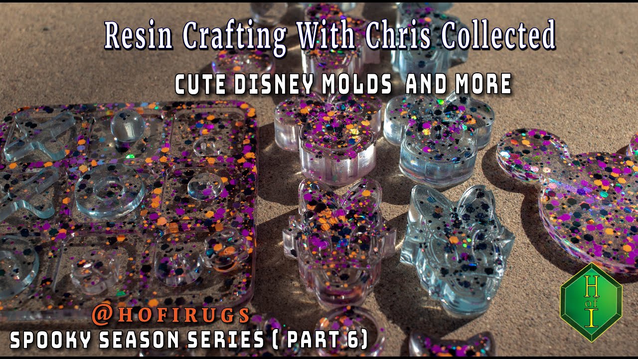 Cute Disney Resin Molds and More | #resincrafting #demoldingresin - YouTube