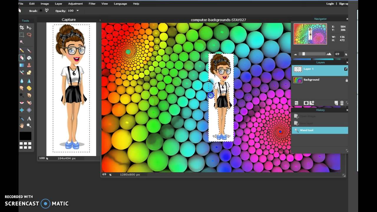 MSP :How to Make Backgrounds (with msp) - YouTube