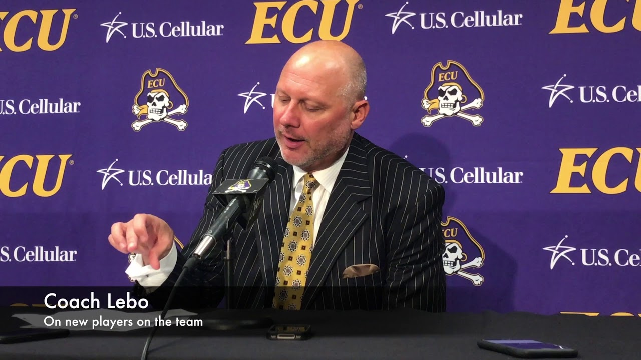 Press Conference - Coach Lebo - YouTube