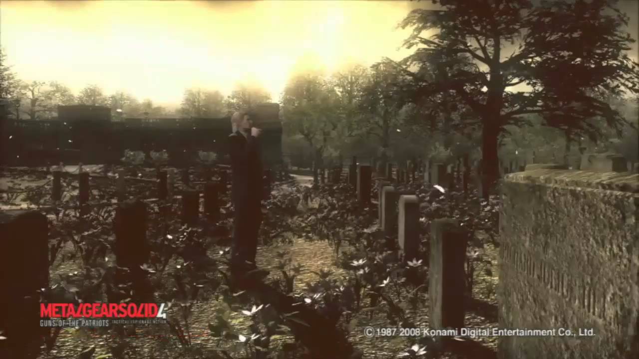Metal Gear Solid 4 Menu Intro HD - YouTube