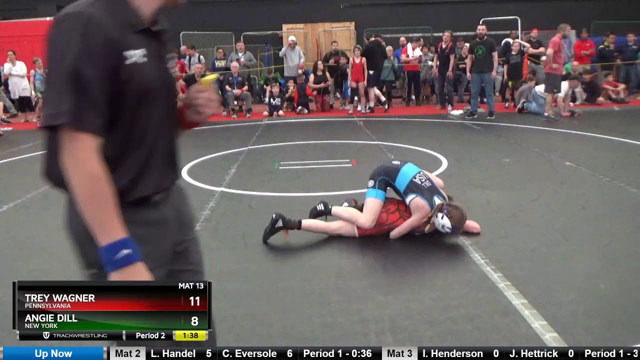 14U 77 Trey Wagner Pennsylvania Vs Angie Dill New York - YouTube
