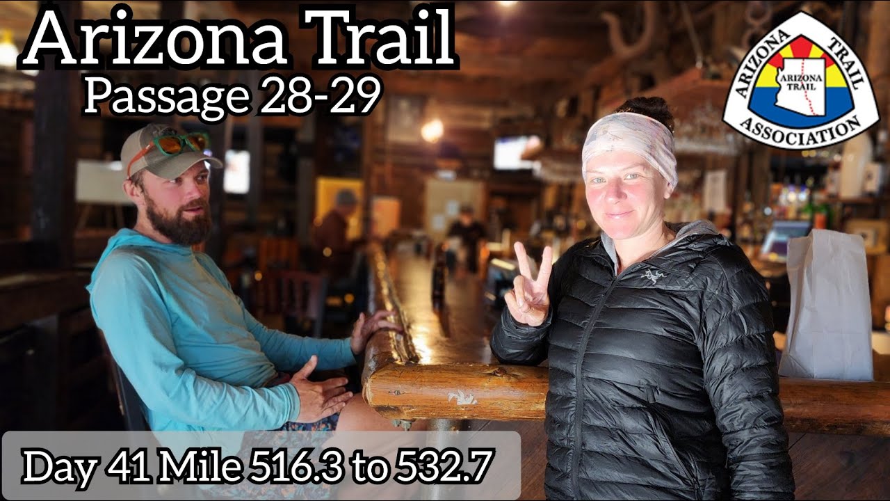 Arizona Trail Thru-Hike Passage 29 Mormon Lake - YouTube