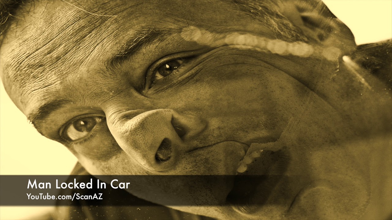 Funny! Man Locked In Car! - YouTube