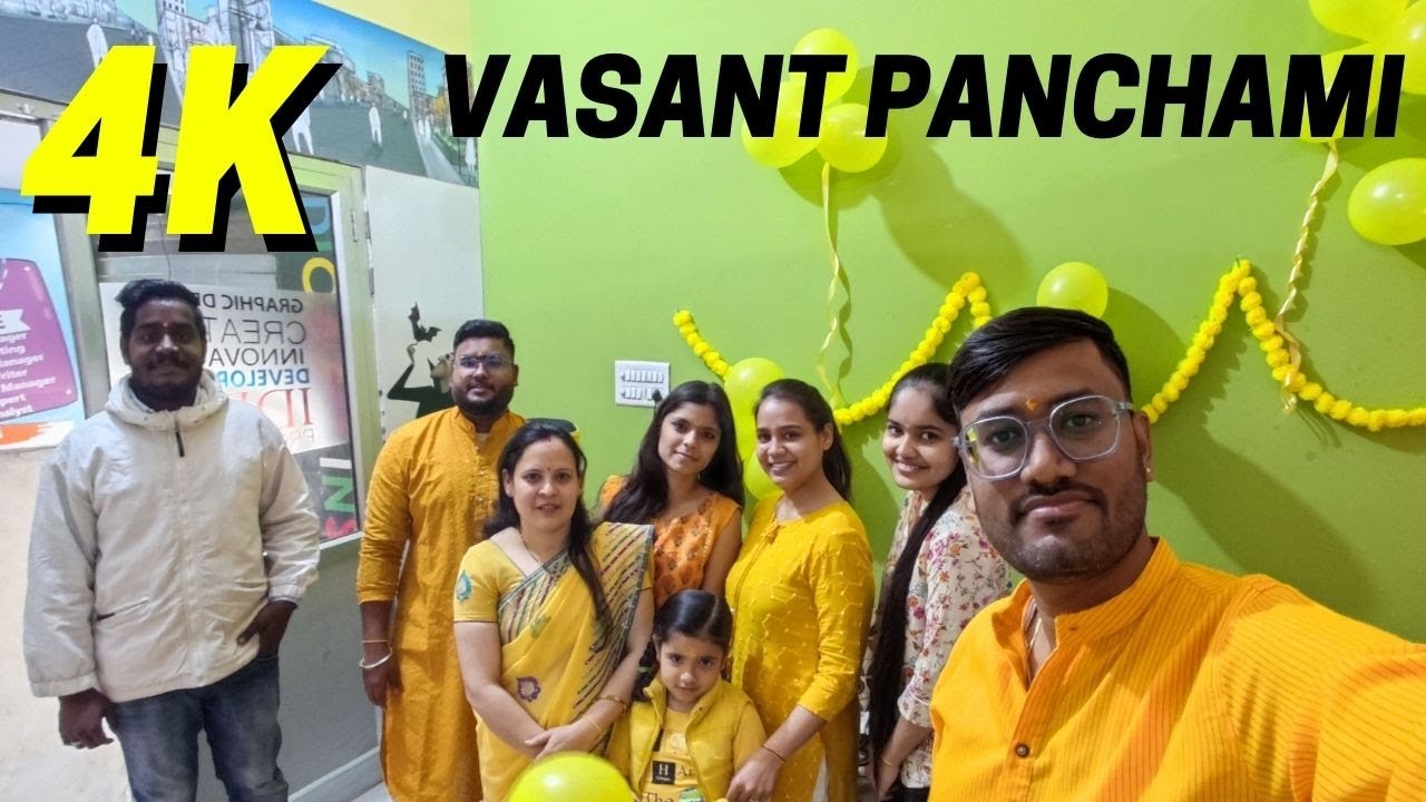 Vasant Panchami 2022 | 4K Vlog | Pushpendra Singh Vlogs - YouTube