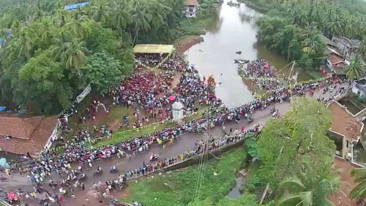 The Sao Joao Boat Festival, Siolim, Goa. - YouTube