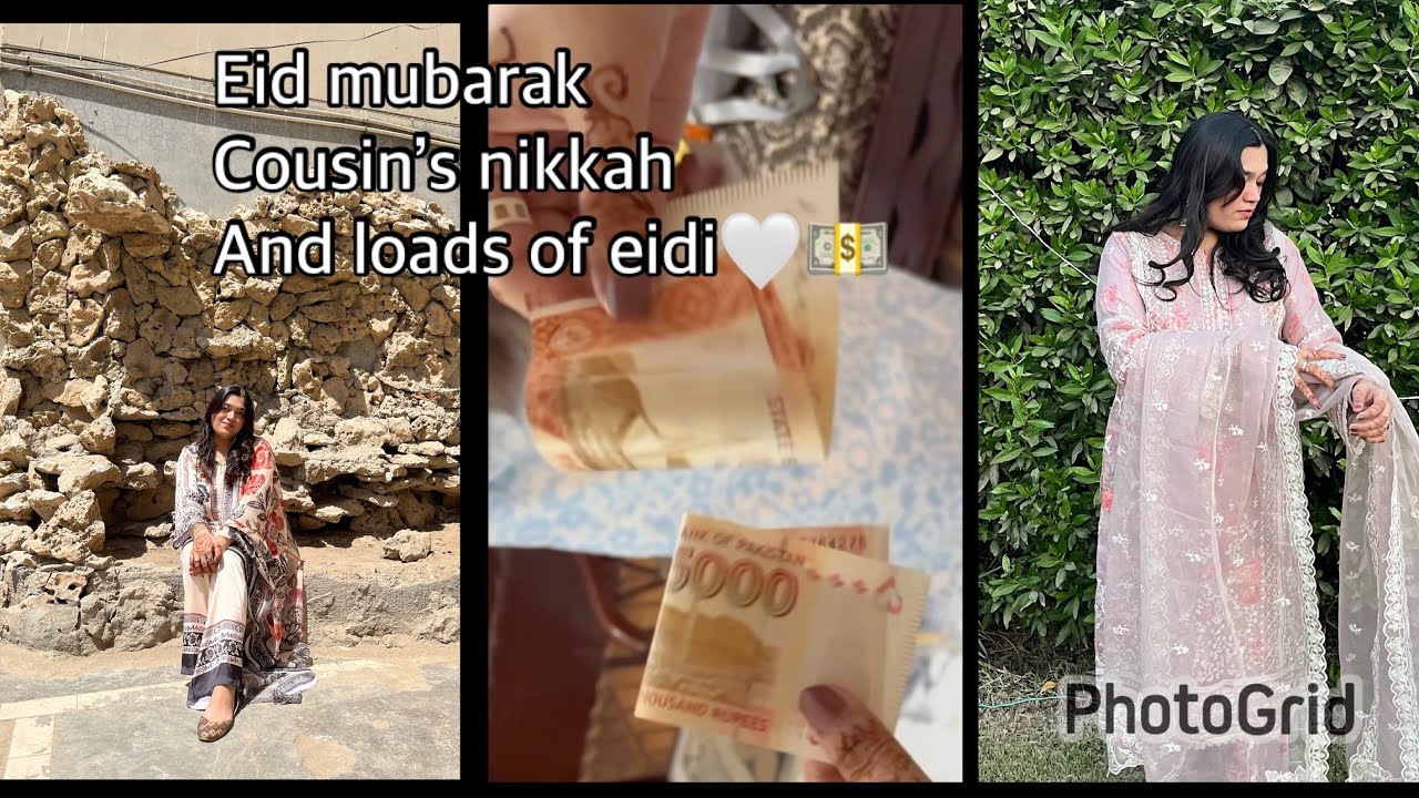 Eid mubarak 🤍 | eid vlog and cousin’s nikkah 🤍 | alishba rajput - YouTube