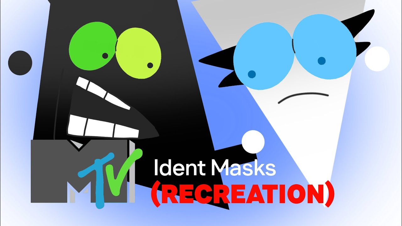 MTV Ident Masks (RECREATION) - YouTube
