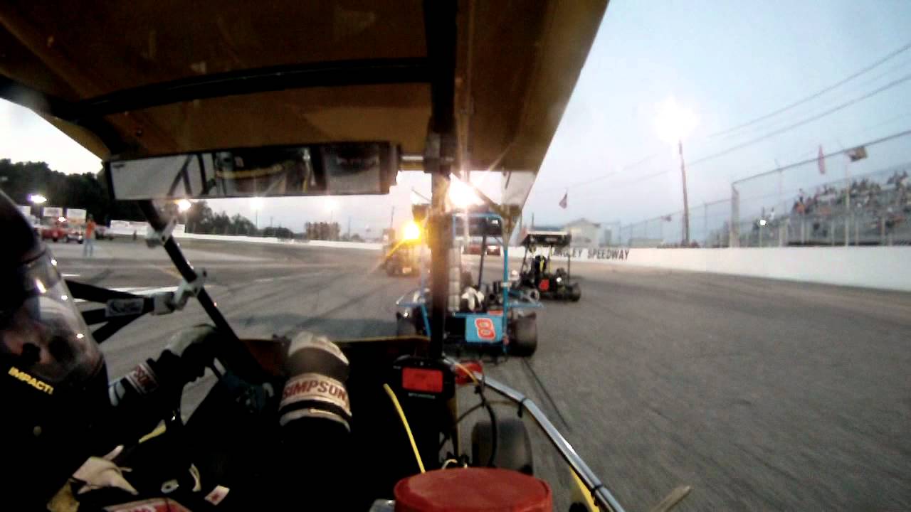 Sept. 22, 2012 Pro Winged Champ Kart Race @ Langley Speedway - YouTube