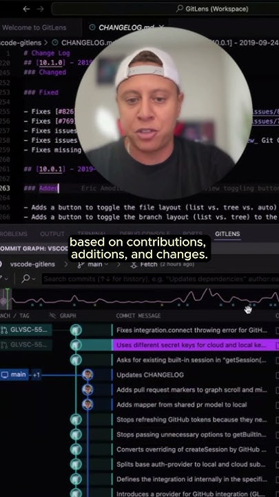📊 Commit Graph in GitLens #shorts - YouTube