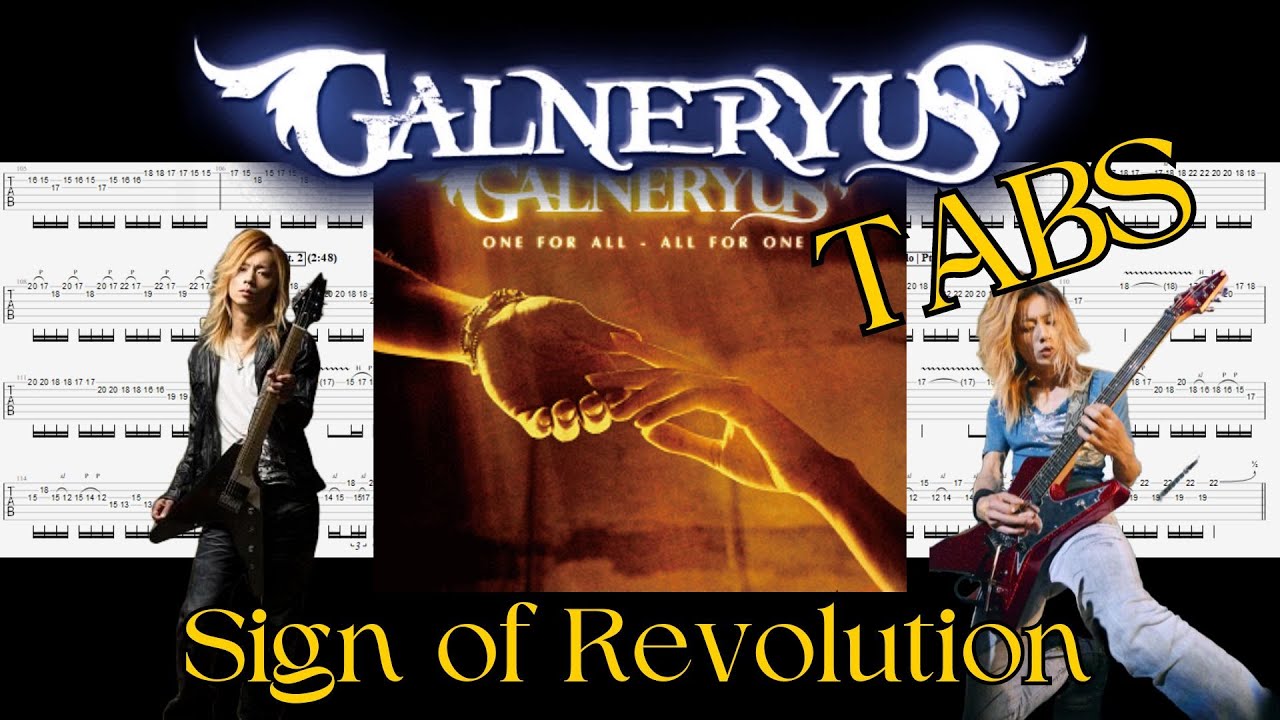 [TAB] Galneryus - Sign of Revolution - YouTube