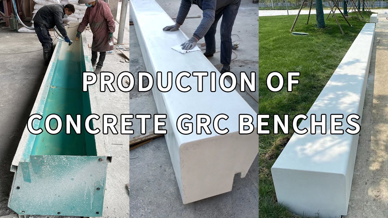 How to produce an enhanced version of a GRC landscape bench - YouTube