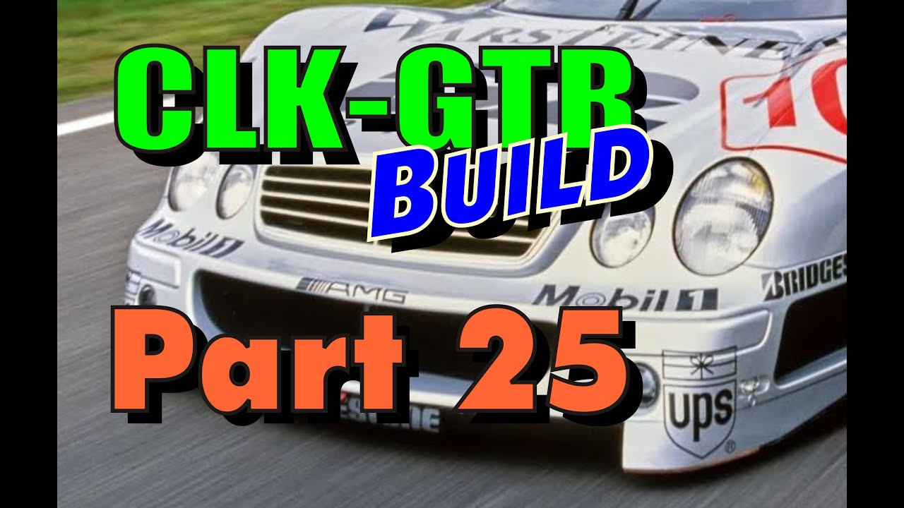 Mercedes CLK GTR Replica Supercar Build Part 25, Assembling the Body ...
