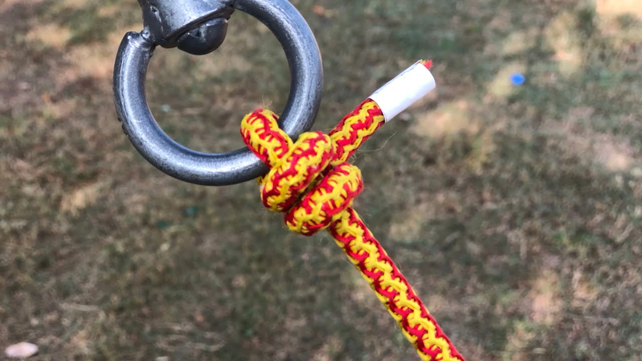Genius Way To Tie A Ring Knot 👍 - YouTube