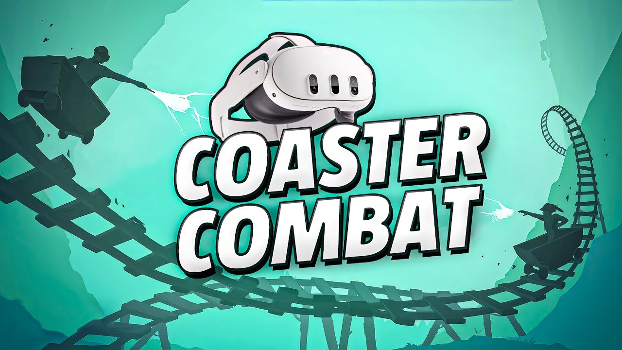 Coaster Combat - Meta Quest 3 Gameplay | First Minutes [No Commentary ...