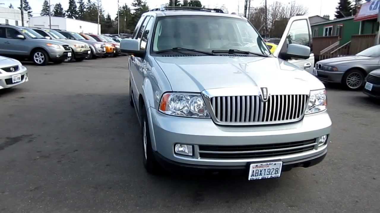 2005 Lincoln Navigator Luxury, blue - Stock# LJ20404 - Walk around ...