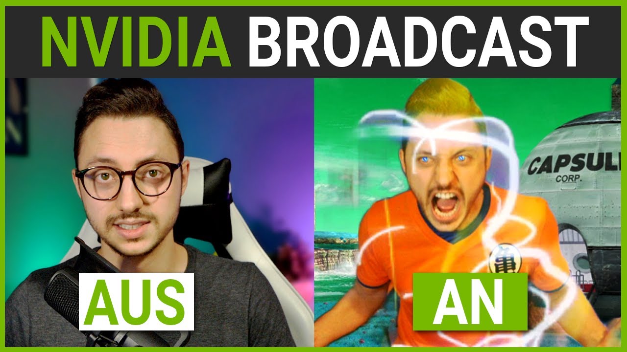NVIDIA Broadcast / Greenscreen ohne Greenscreen? Lustiges Video mit RTX ...
