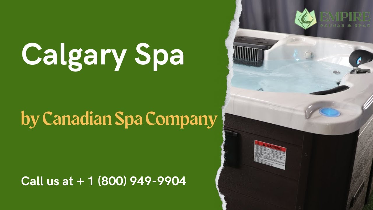 Canadian Spa Company Calgary Spa - YouTube
