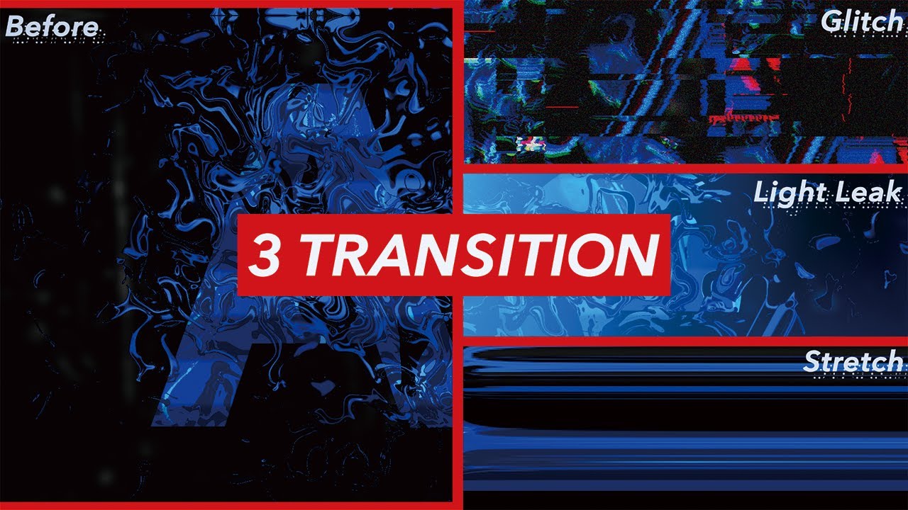 【After Effects】初心者におすすめのトランジション3選【After Effects Transition Tutorial｜No Plugin】 - YouTube