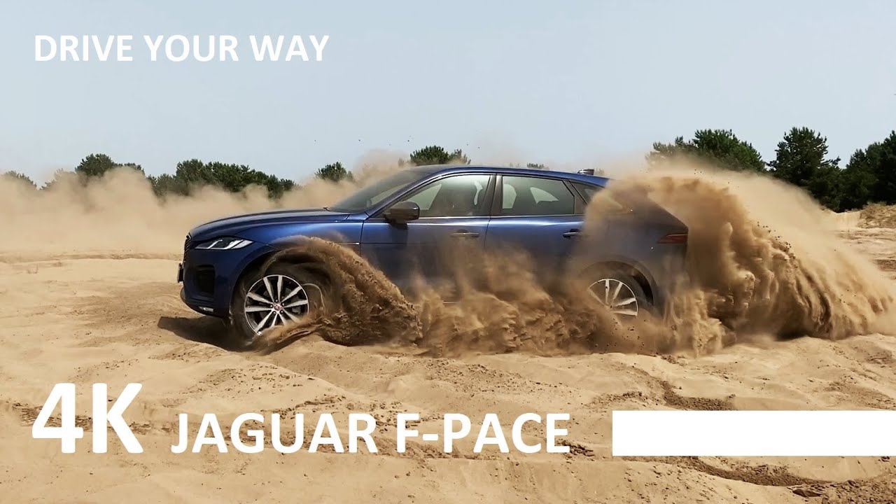 Jaguar F PACE Off Road Test in Mud and Send, Moose and Slalom Tests ...