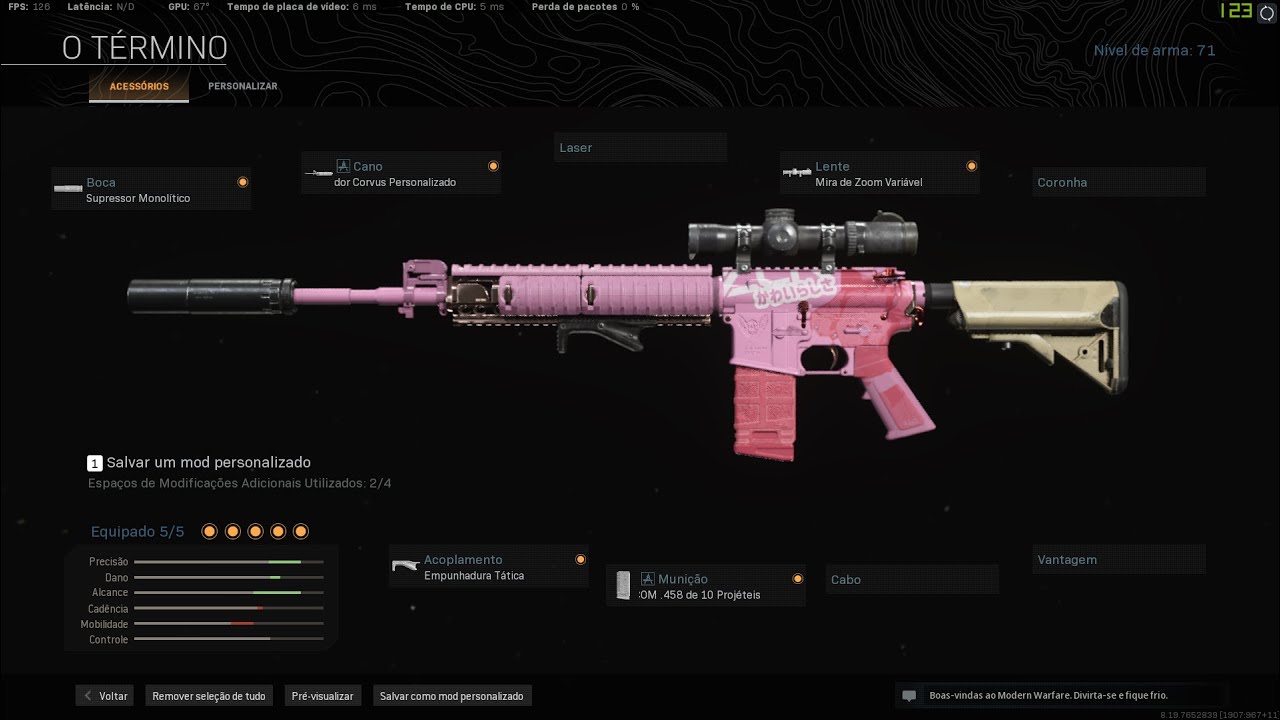 COD WARZONE- BUILD M4 4Fun - YouTube