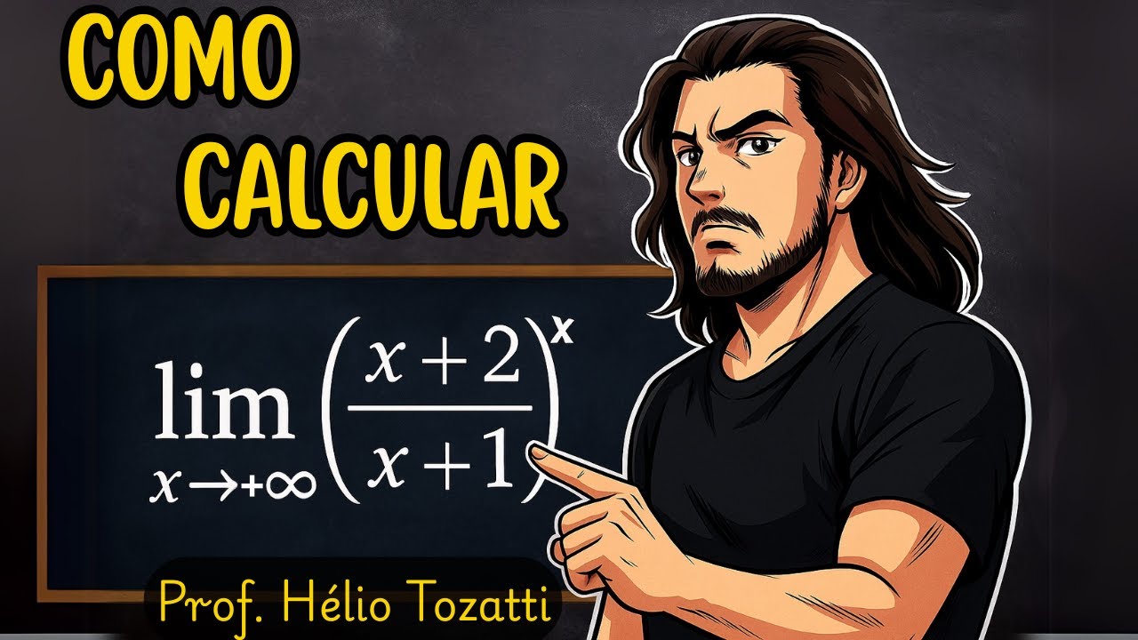 Limite de [(x + 2)/(x + 1)]^x | Exemplo Resolvido com o Segundo Limite ...