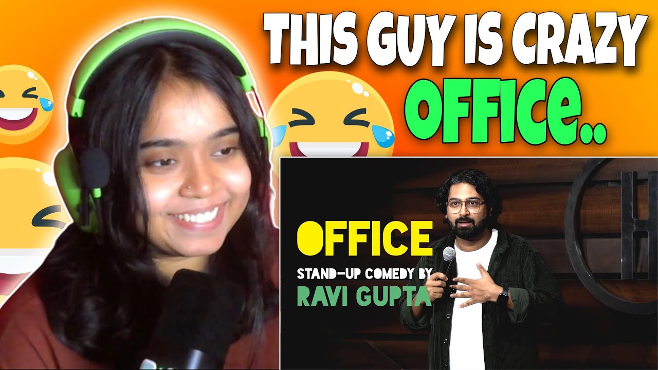 Office | Ravi Gupta's Standup Comedy Reaction - YouTube