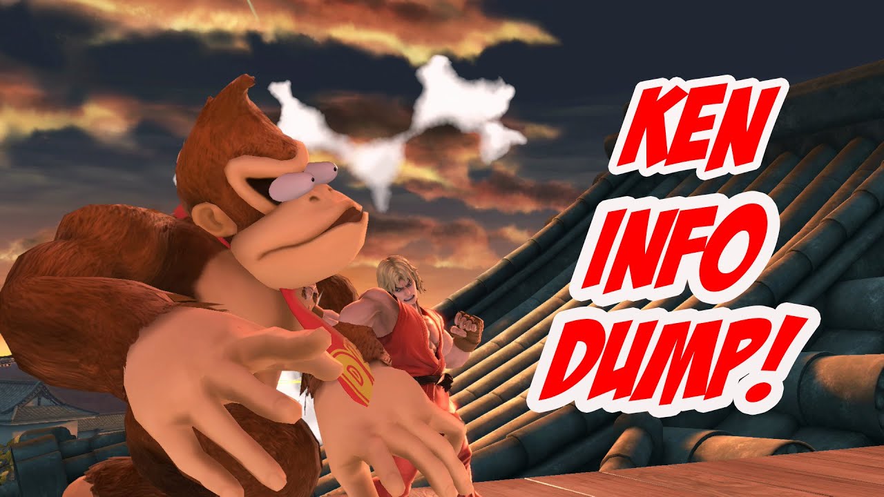 Smash Ultimate Ken Info Dump: Shield option coverage, tatsu loops and ...