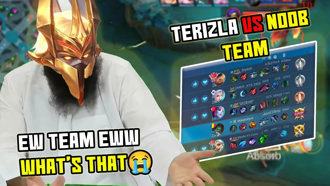 EW TEAM EWW WHATS THAT😱 TERIZLA VS NOOB TEAM / NEW TERİZLA SKIN "Flames ...
