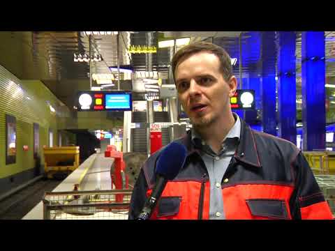 MVG Weichentausch Münchner Freiheit