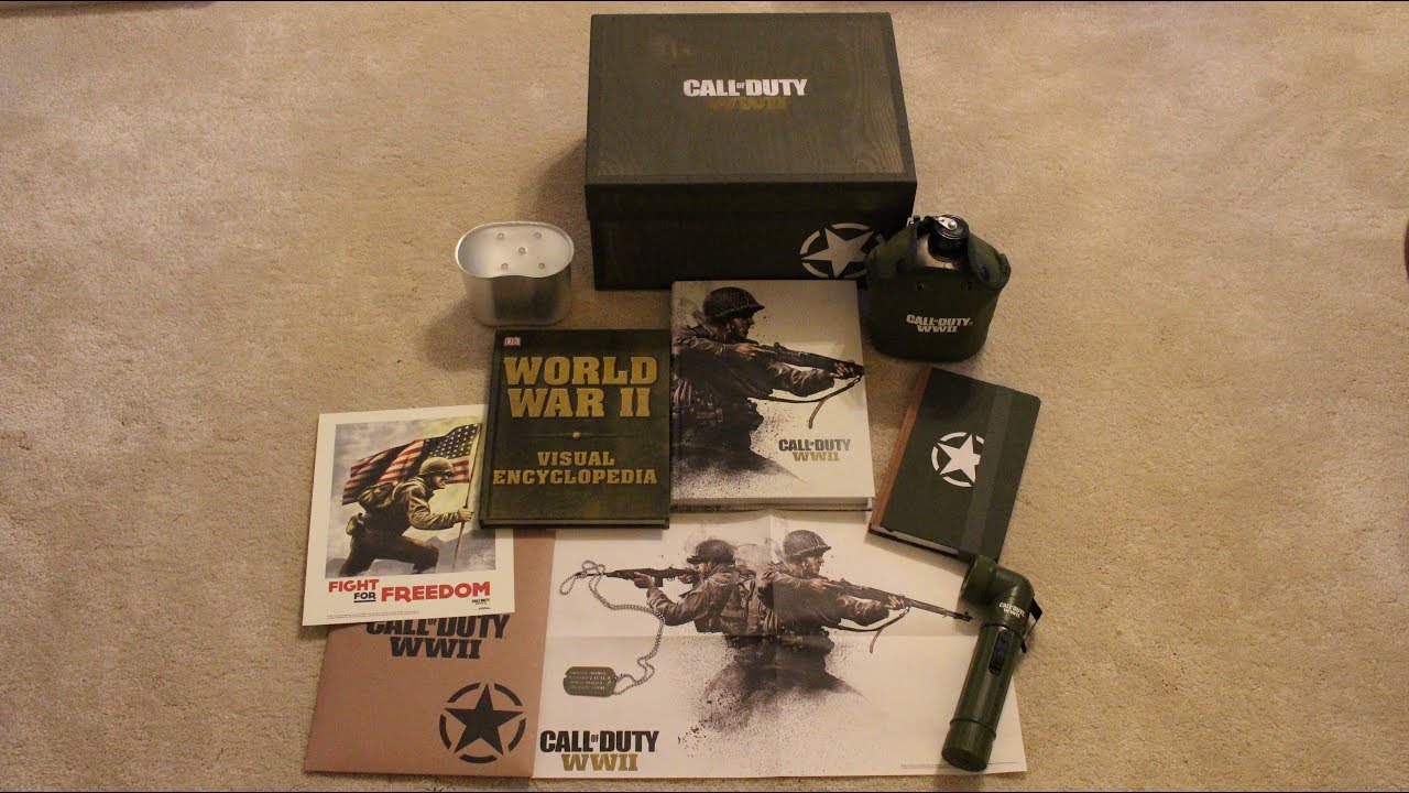 Call of Duty: WWII Deployment Kit Unboxing - YouTube