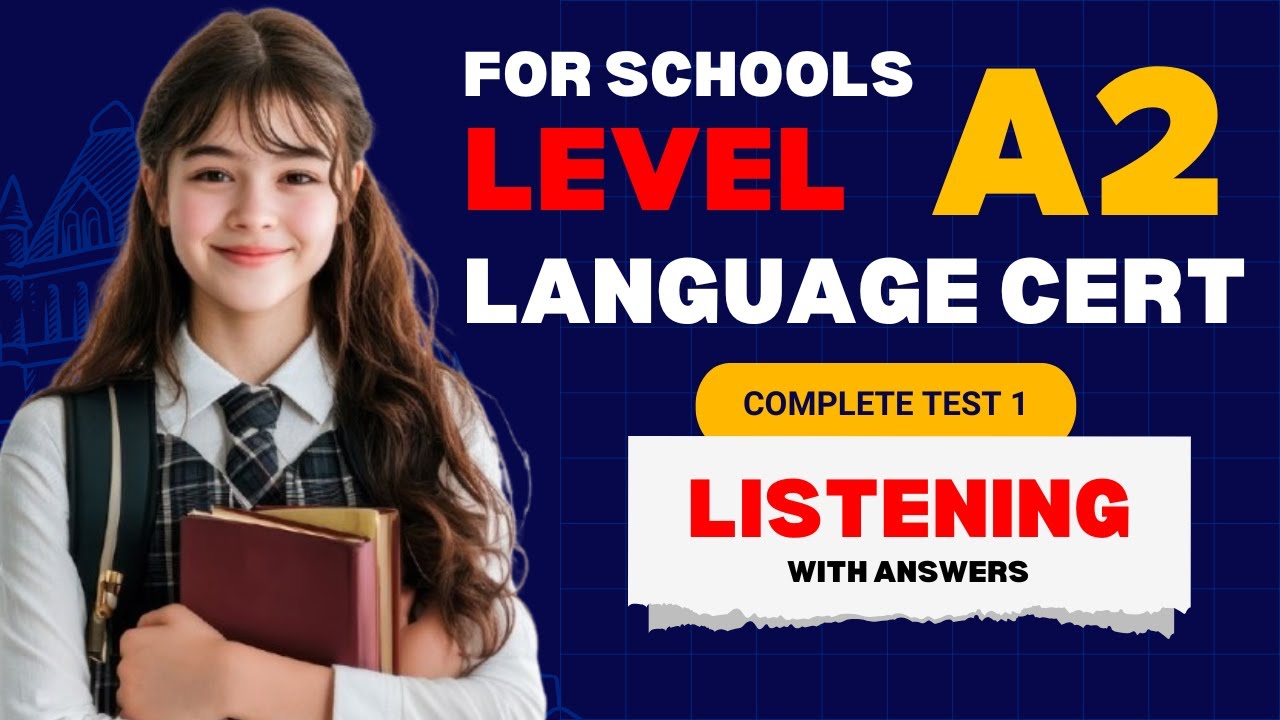 LANGUAGECERT ESOL Listening Practice Test for Schools | Achiever Level ...