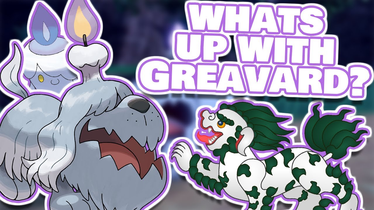 Reincarnated Mythical Beast?! - New Ghost Dog Pokémon Greavard - YouTube
