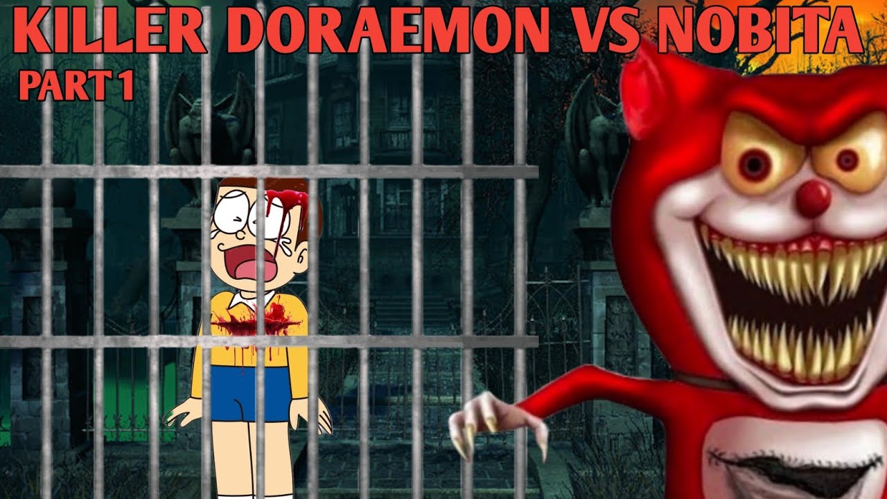 💀KILLER DORAEMON VS NOBITA | Part 1| MG RISE GAMING #doraemon #granny ...