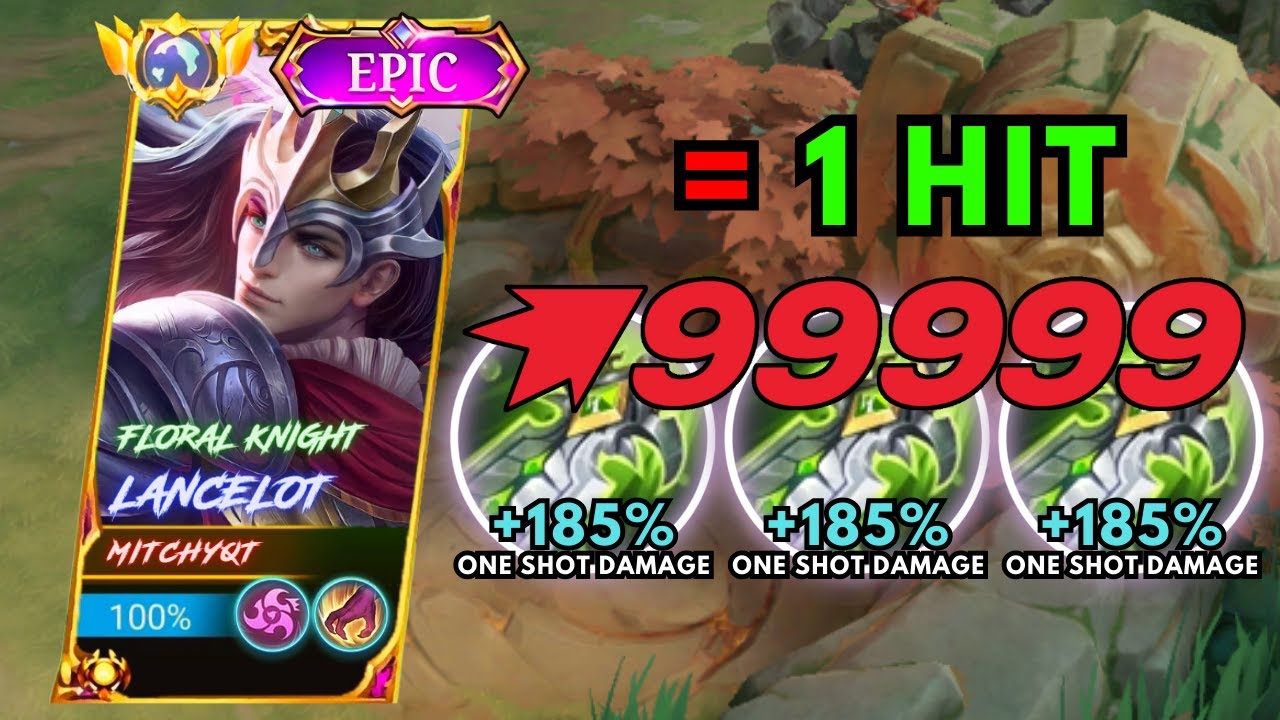 LANCELOT NEW UNLIMITED 1 HIT BUILD 2024 IS FINALLY HERE!! │ BUILD TOP 1 ...