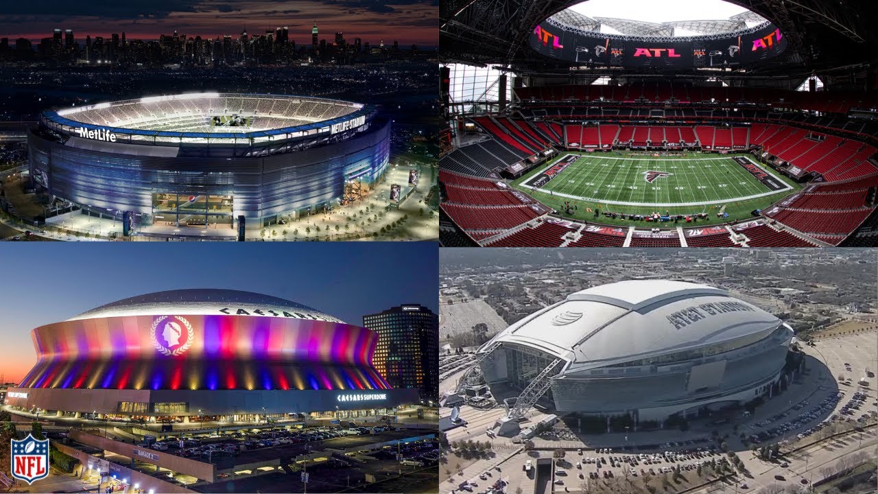 10 BIGGEST NFL Stadiums of 2023 - YouTube