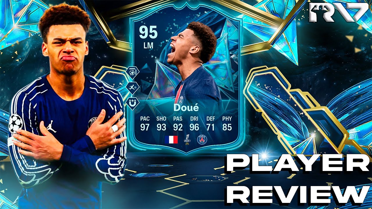 ¿SE SIENTE GENERICO? | DOUE TOTS 95 PLAYER REVIEW EAFC 25 ULTIMATE TEAM ...