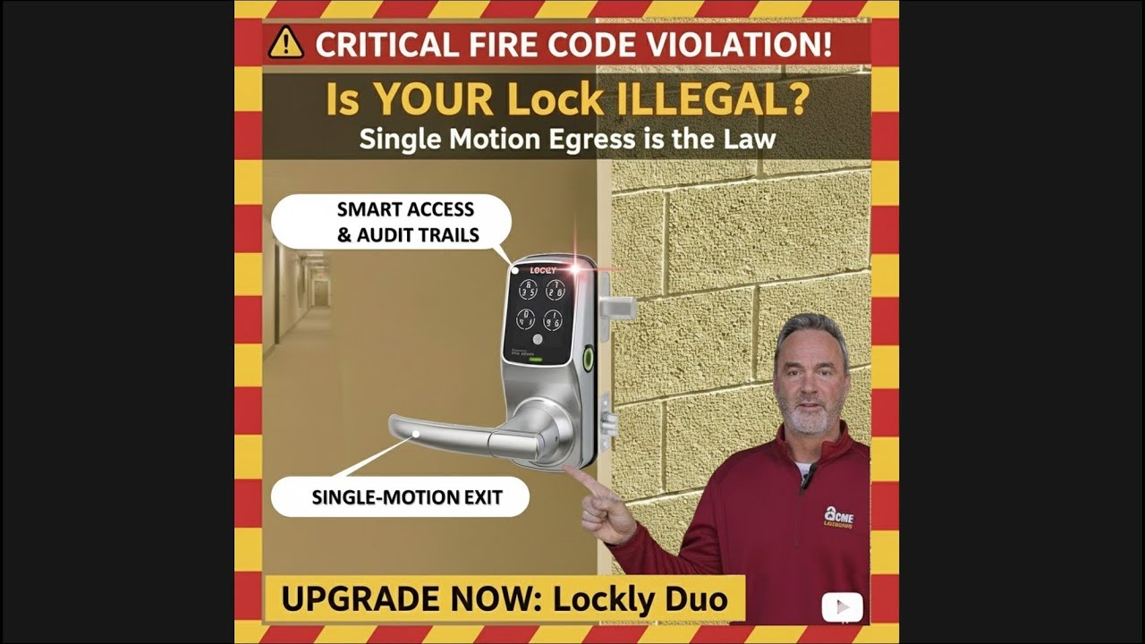 Lockly Duo Review: Commercial Smart Lock Game Changer? - YouTube