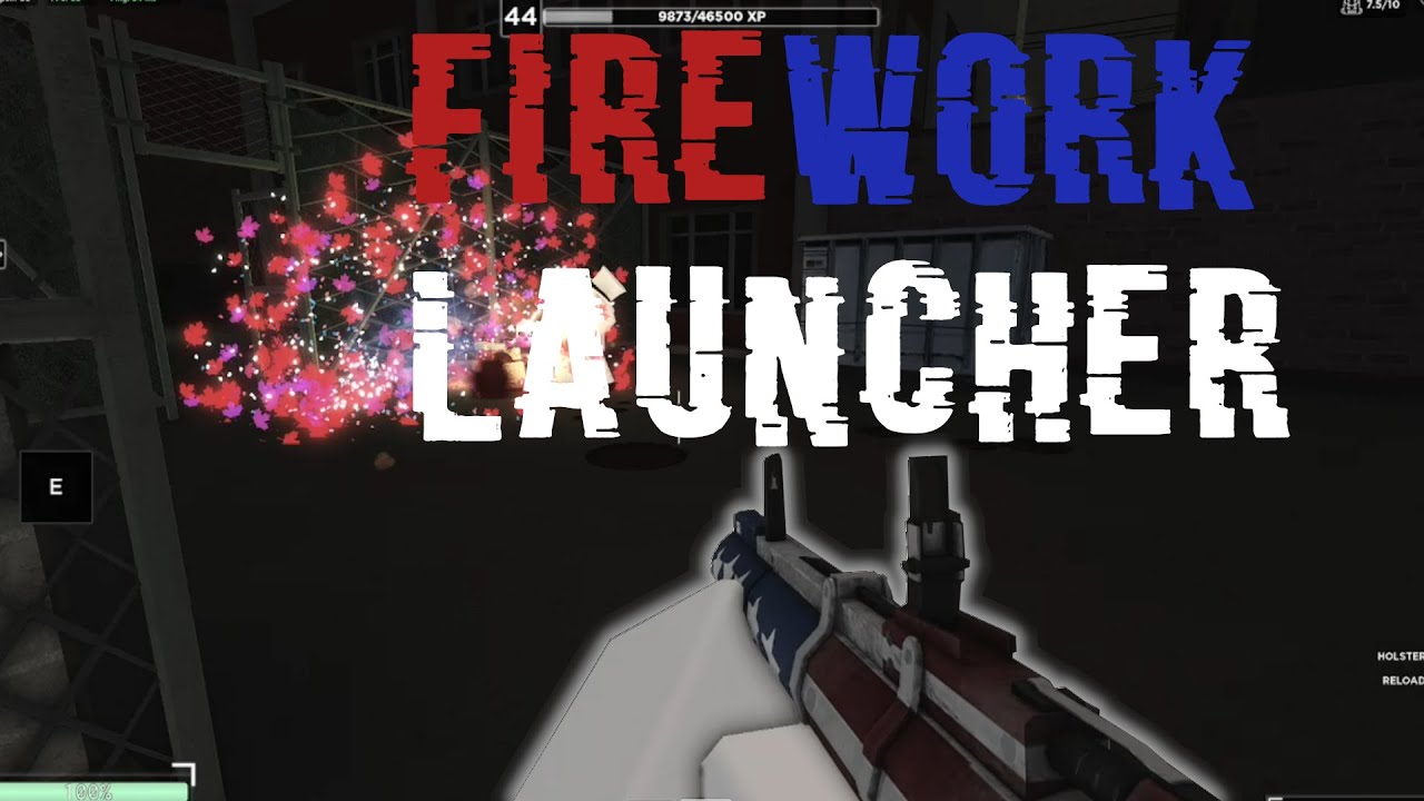 FIREWORK LAUNCHER- Criminality Independence Update - YouTube