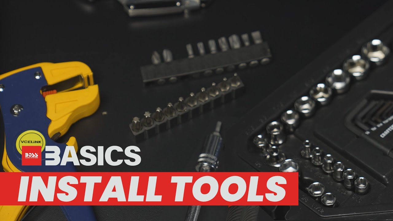 BOSS Basics: Basic Install Tools - YouTube