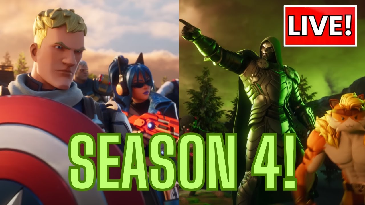 FORTNITE SEASON 4 COUNTDOWN! - YouTube