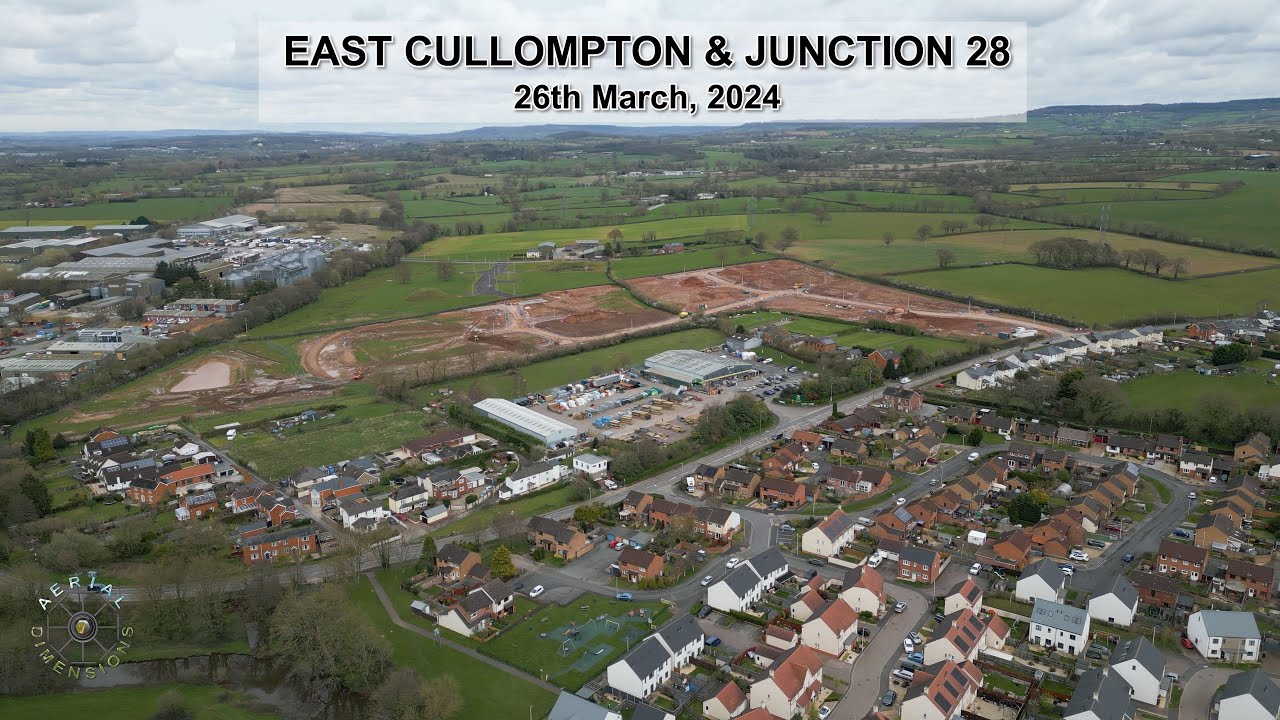 M5 JUNCTION 28 AND EAST DEVELOPMENTS (video, 26.03.24) - YouTube